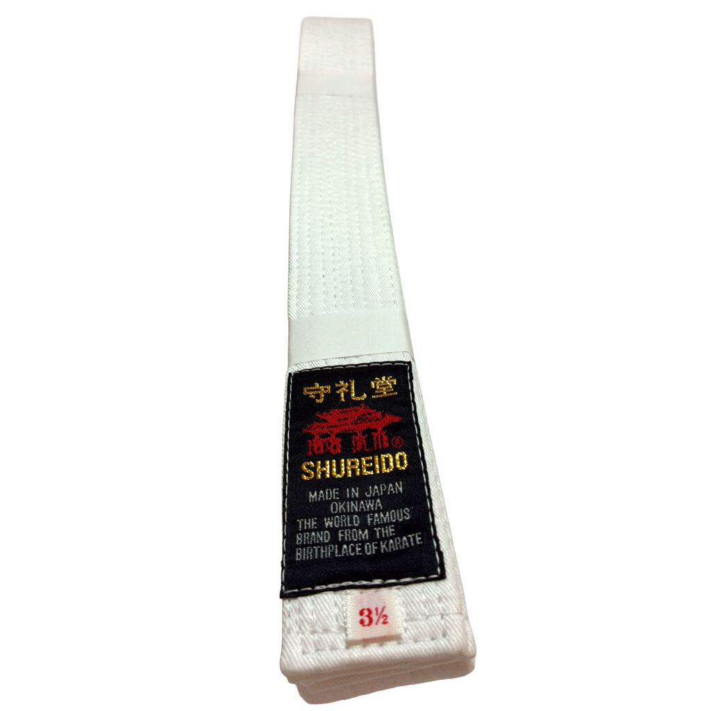 SHUREIDO Basic White Belt | Shiro Obi – Hajime Karate